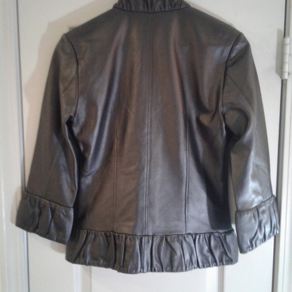 XCVI | Jackets & Coats | Xcvi Leather Jacket | Poshmark